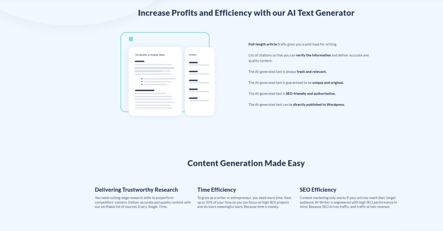 AI Writer Review - Best Online Content Generator? Free Trial